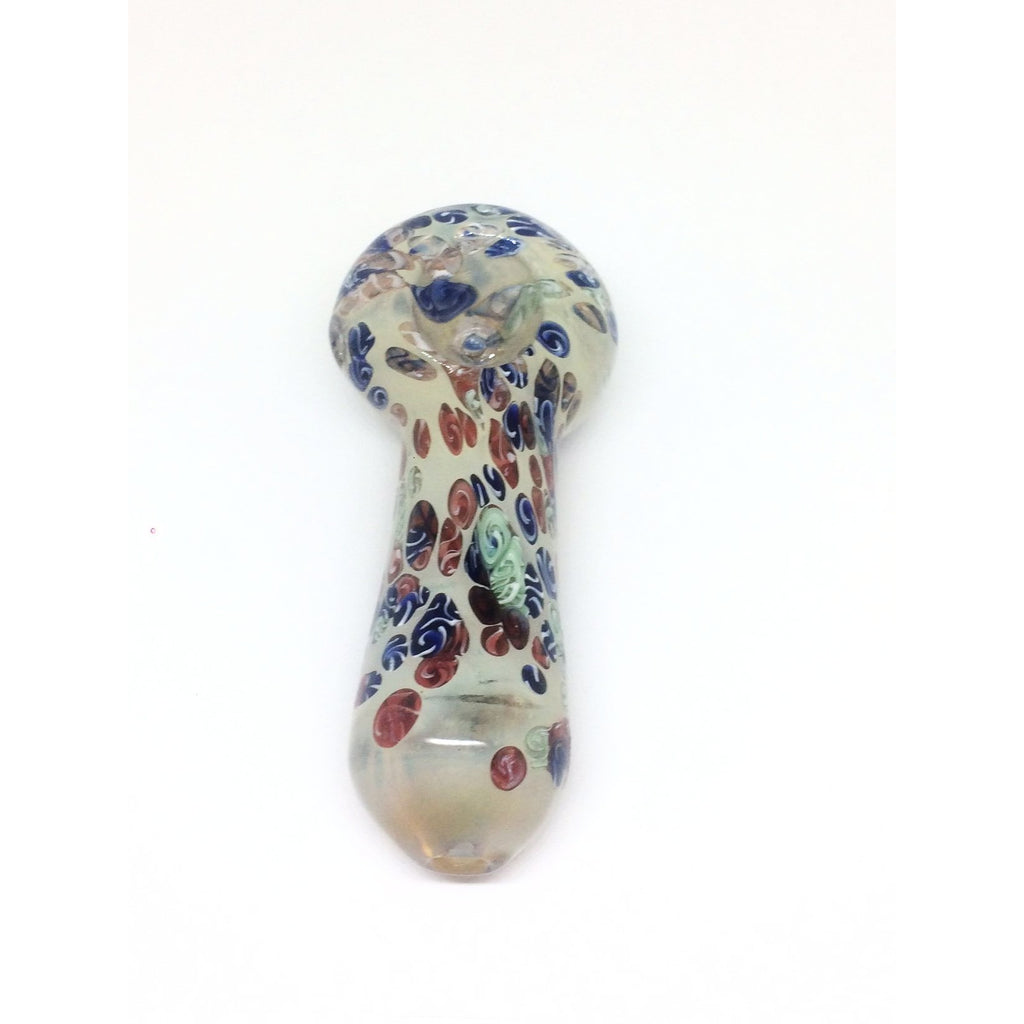 Solid Frit Glass Pipe 4 Kings Pipes