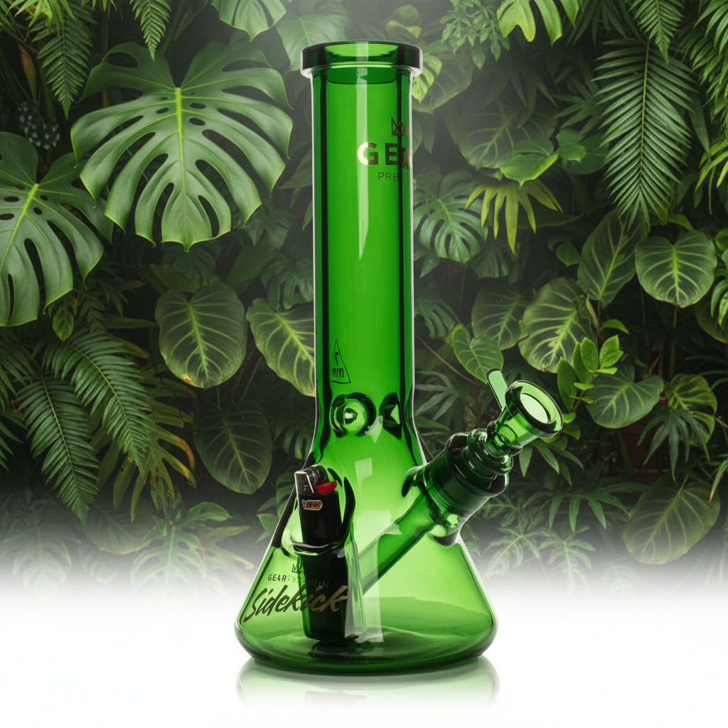 Gear Premium Glass Beaker Bong 12" Overview by Drew Weaver