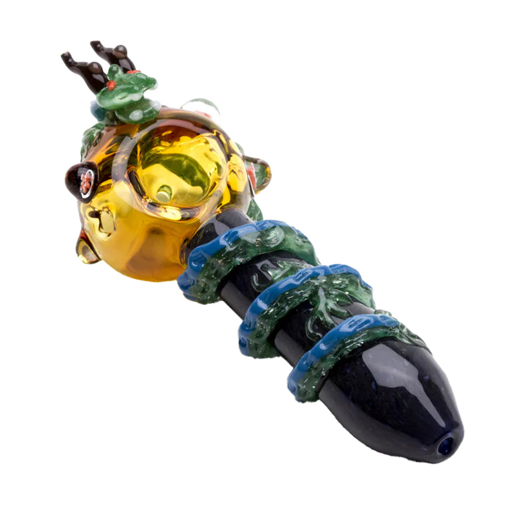 Empire Glass Works Dragon Sphere Dry Pipe - Kings Pipes
