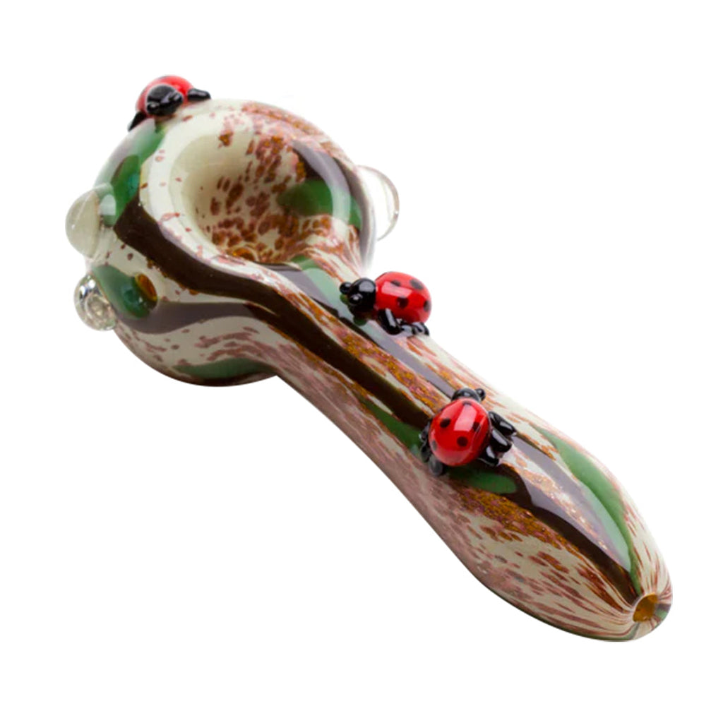 Empire Glass Works Lady Bugs Dry Pipe - Kings Pipes