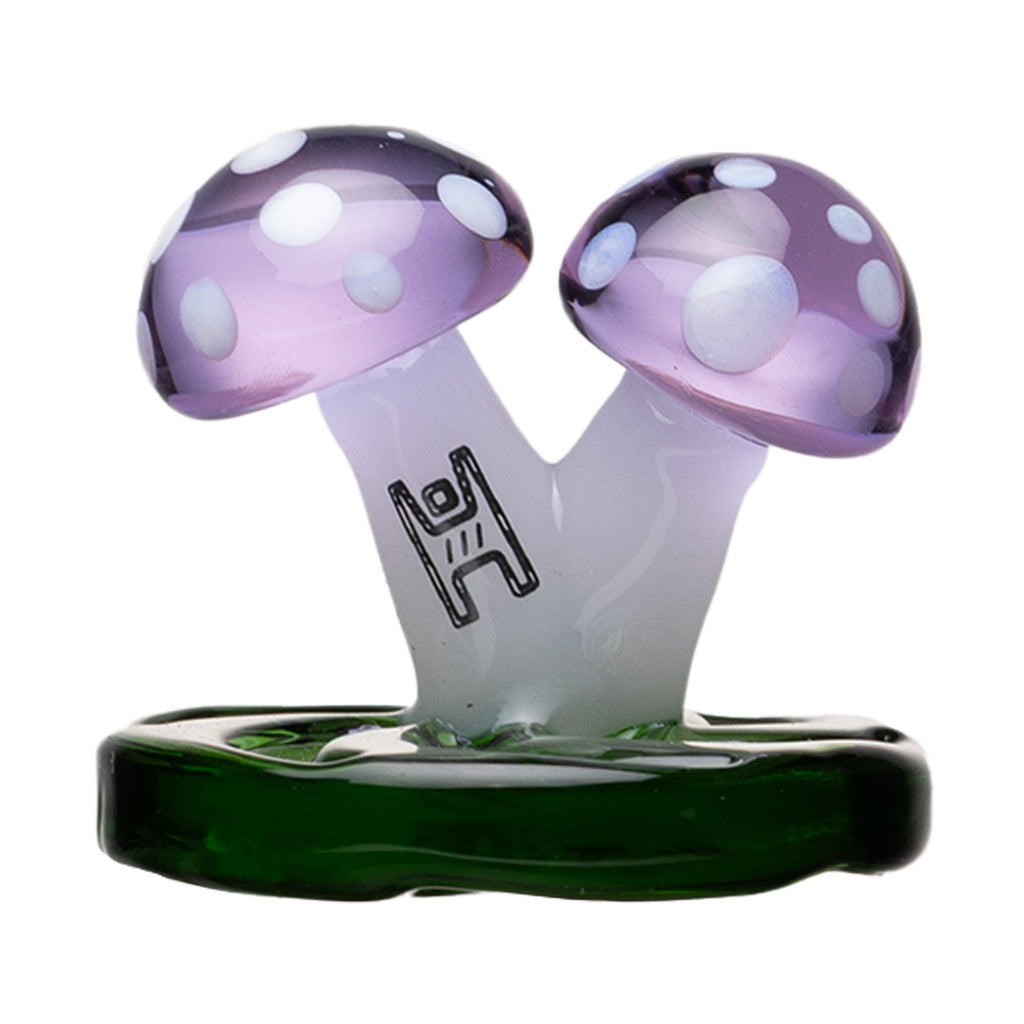 Glass Mushroom Carb Cap - Kings Pipes