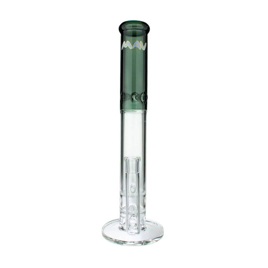 MAV 16" Big Double Honeycomb Straight Glass Water Pipe - Kings Pipes