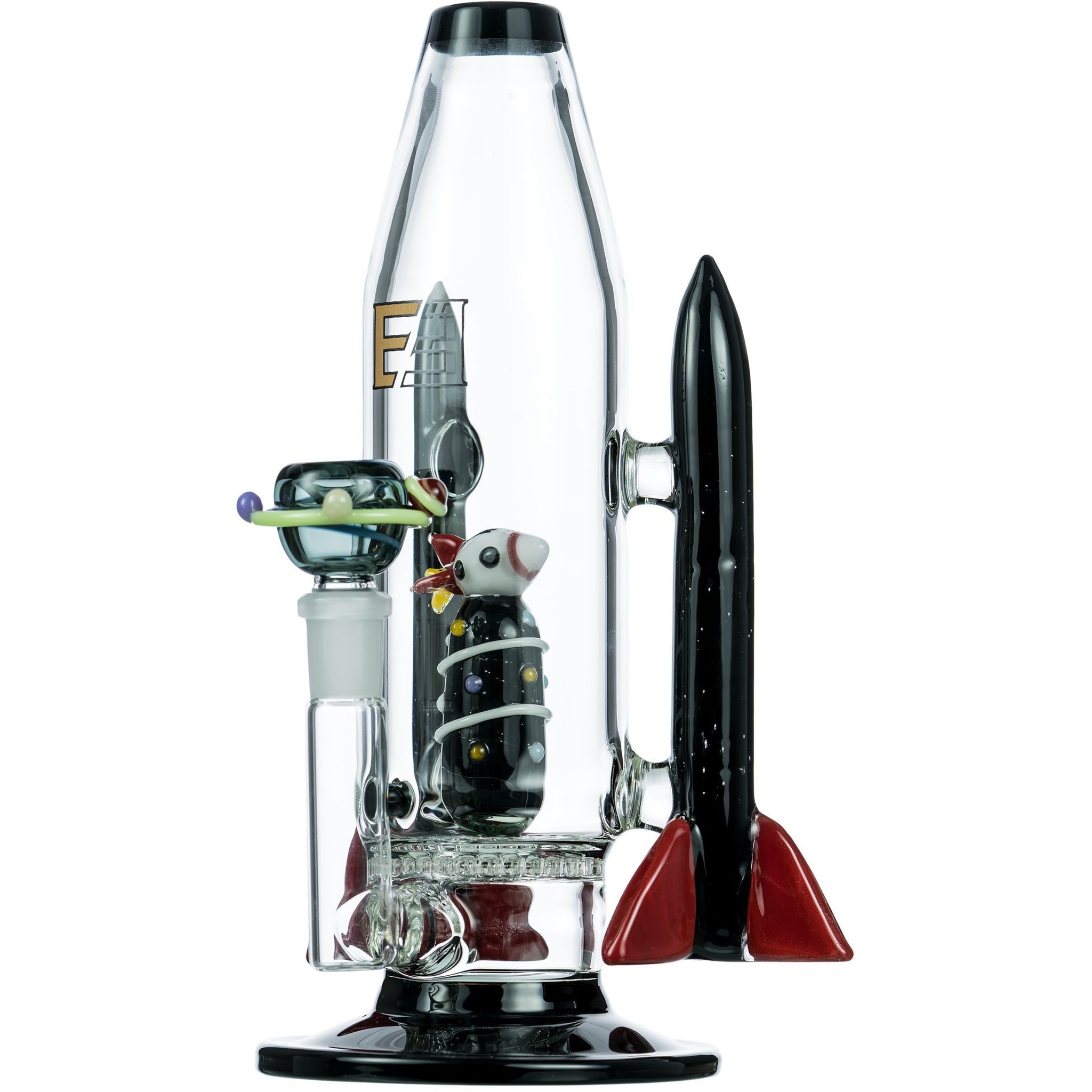 Empire Glassworks Rocket Ship Glass Bong - Kings Pipes