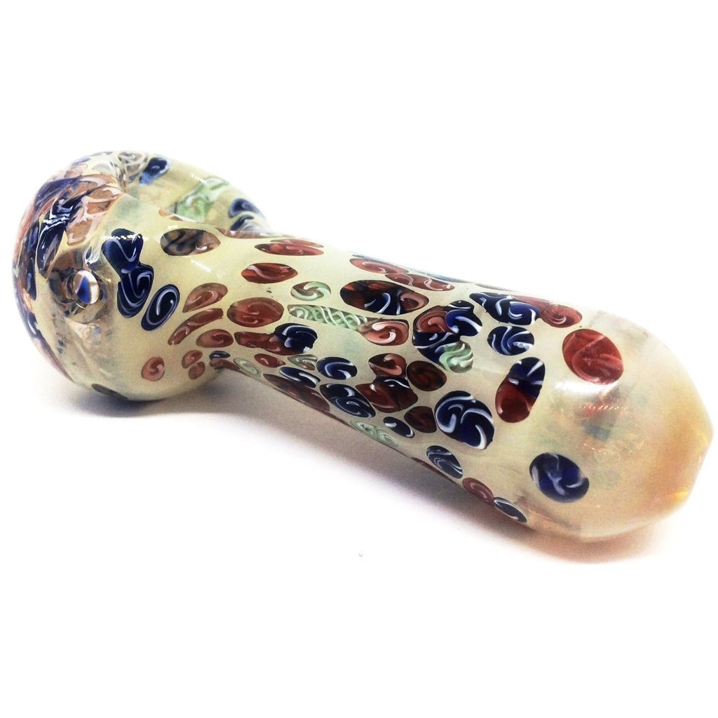 Solid Frit Glass Pipe 4" - Kings Pipes