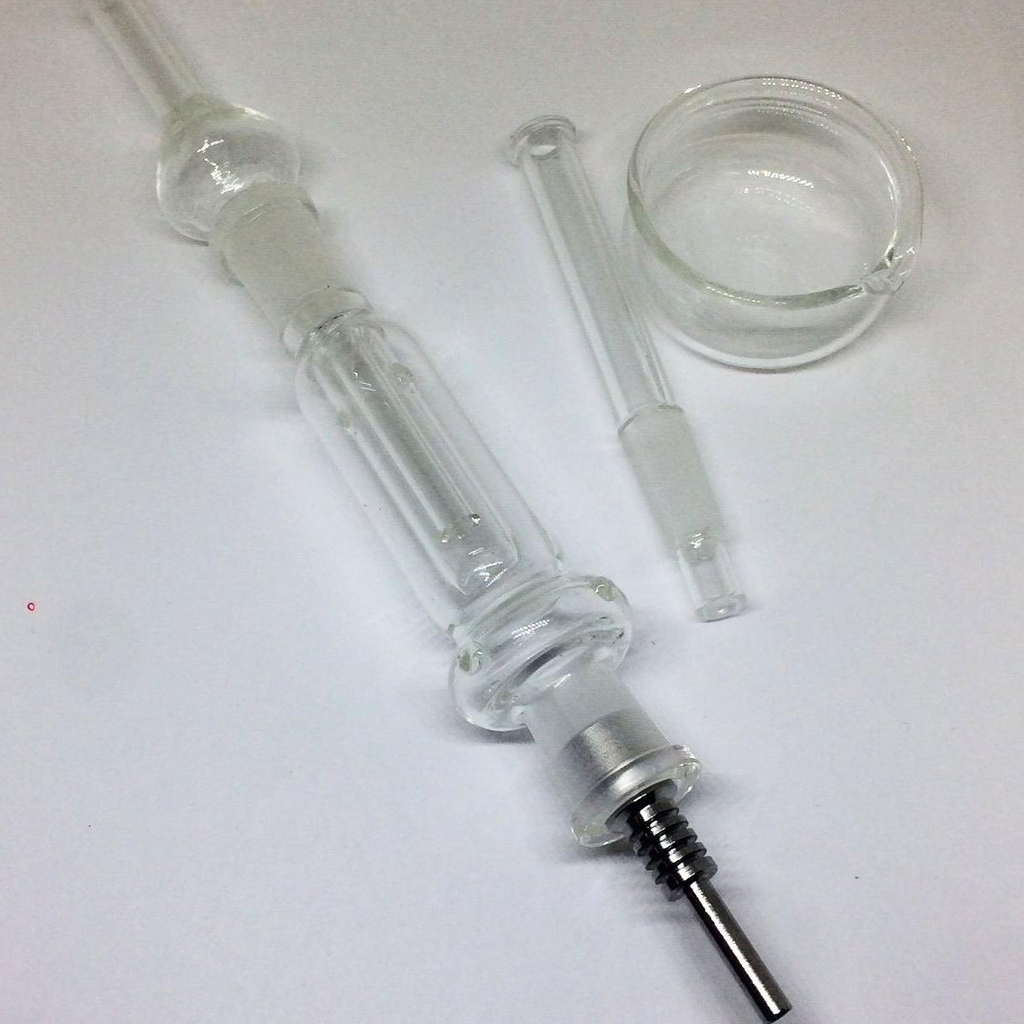 Glass Nectar Collector Full Kit - Kings Pipes