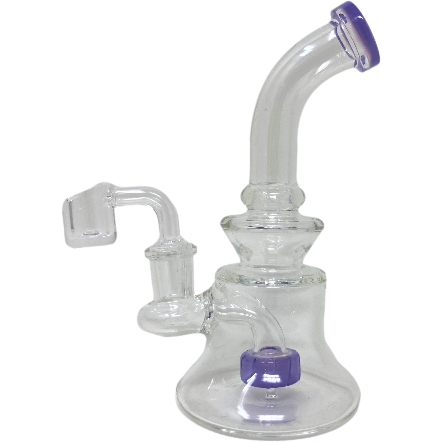 6" Bell Chamber Dab Rig - Kings Pipes