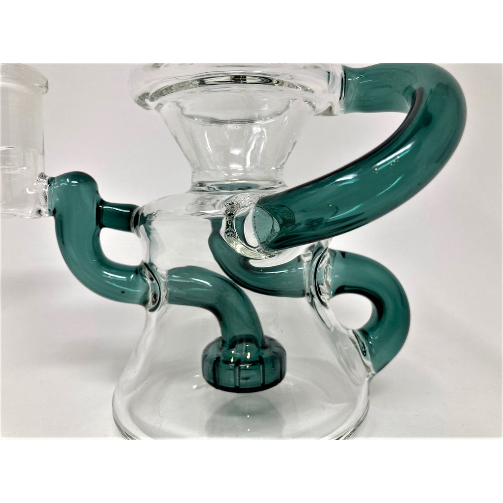 Double Recycler Shower Head Dab Rig Kit - Kings Pipes