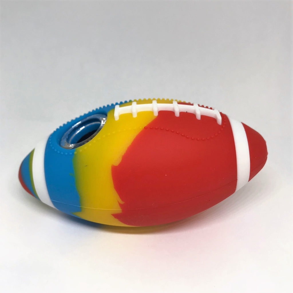 Football Silicone Pipe 4" - Kings Pipes