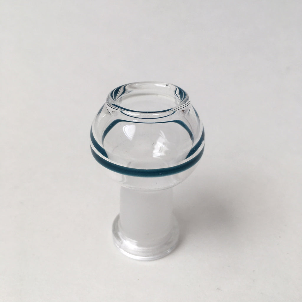 Glass Dab Nail with Color Accents - Kings Pipes