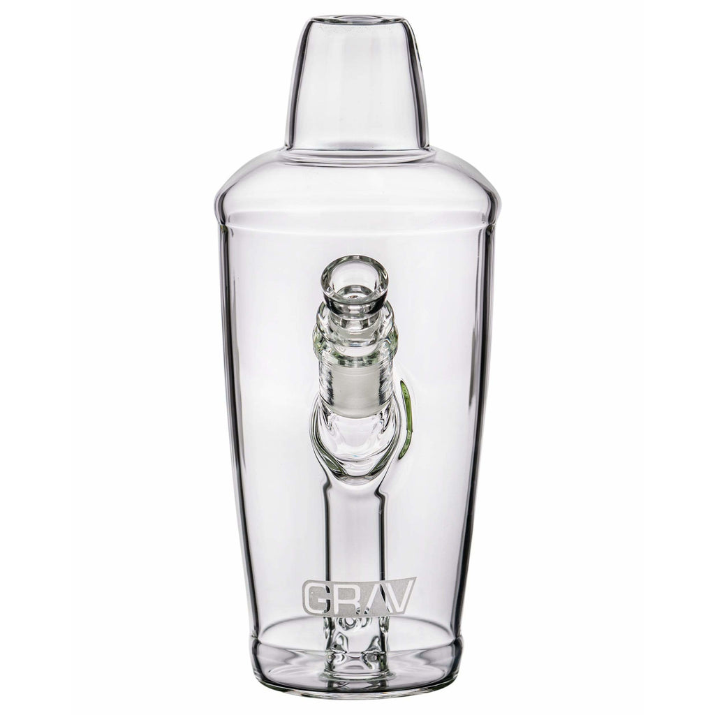 GRAV Labs Sip Series Martini Shaker Glass Bubbler Bong Rig - Kings Pipes