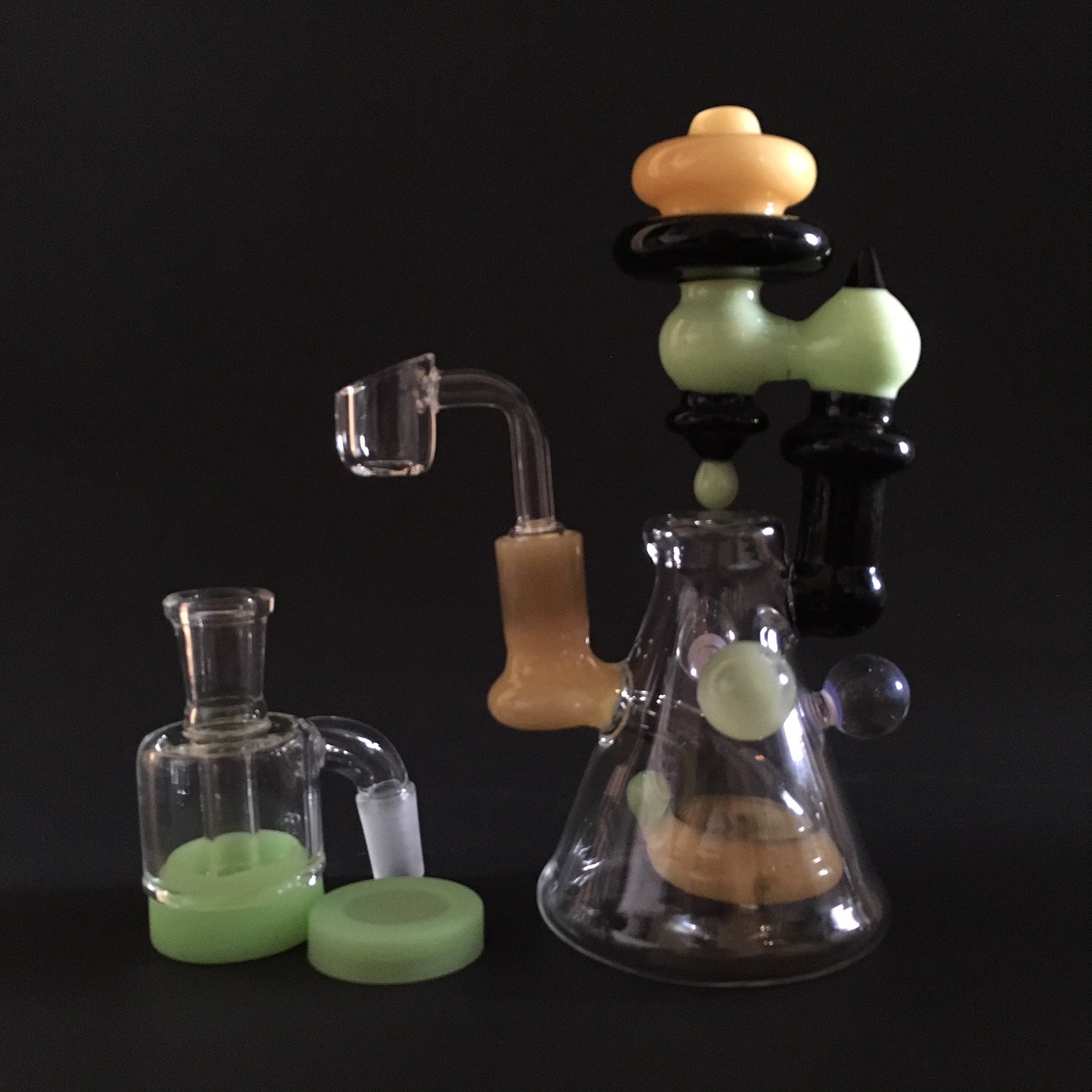 Heady Dab Rig Kit with Reclaim Catcher - Kings Pipes