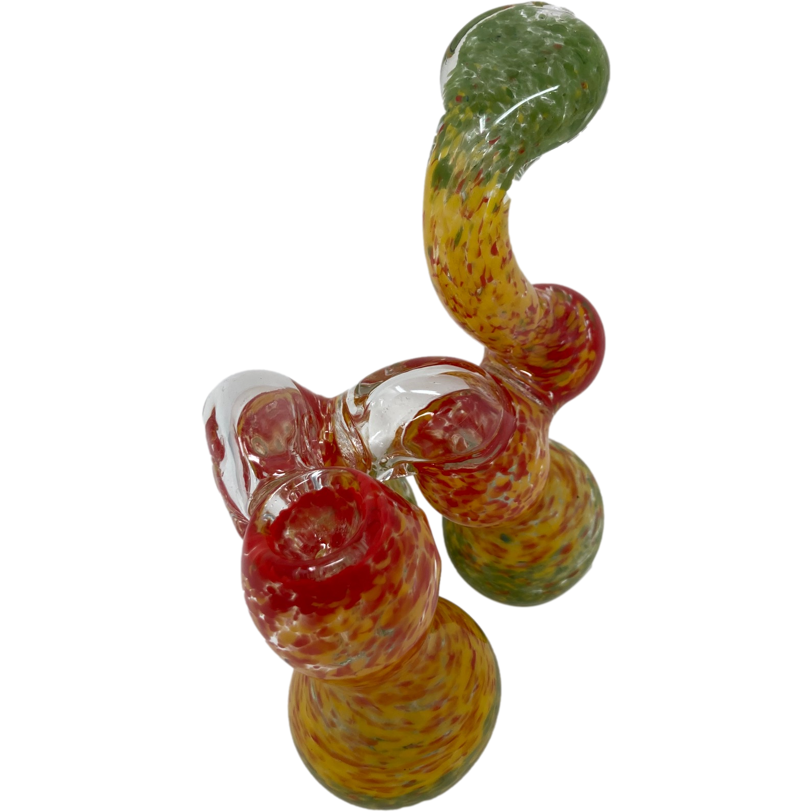 Triple Chamber Bubbler Side by Side - Kings Pipes