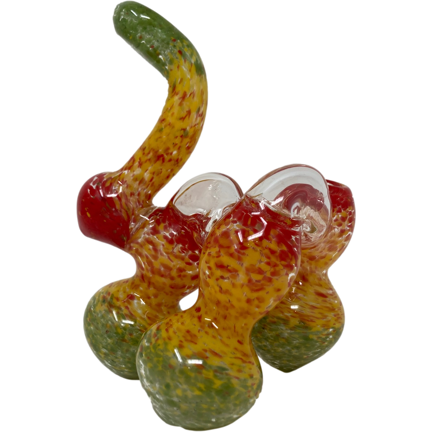 Triple Chamber Bubbler Side by Side - Kings Pipes