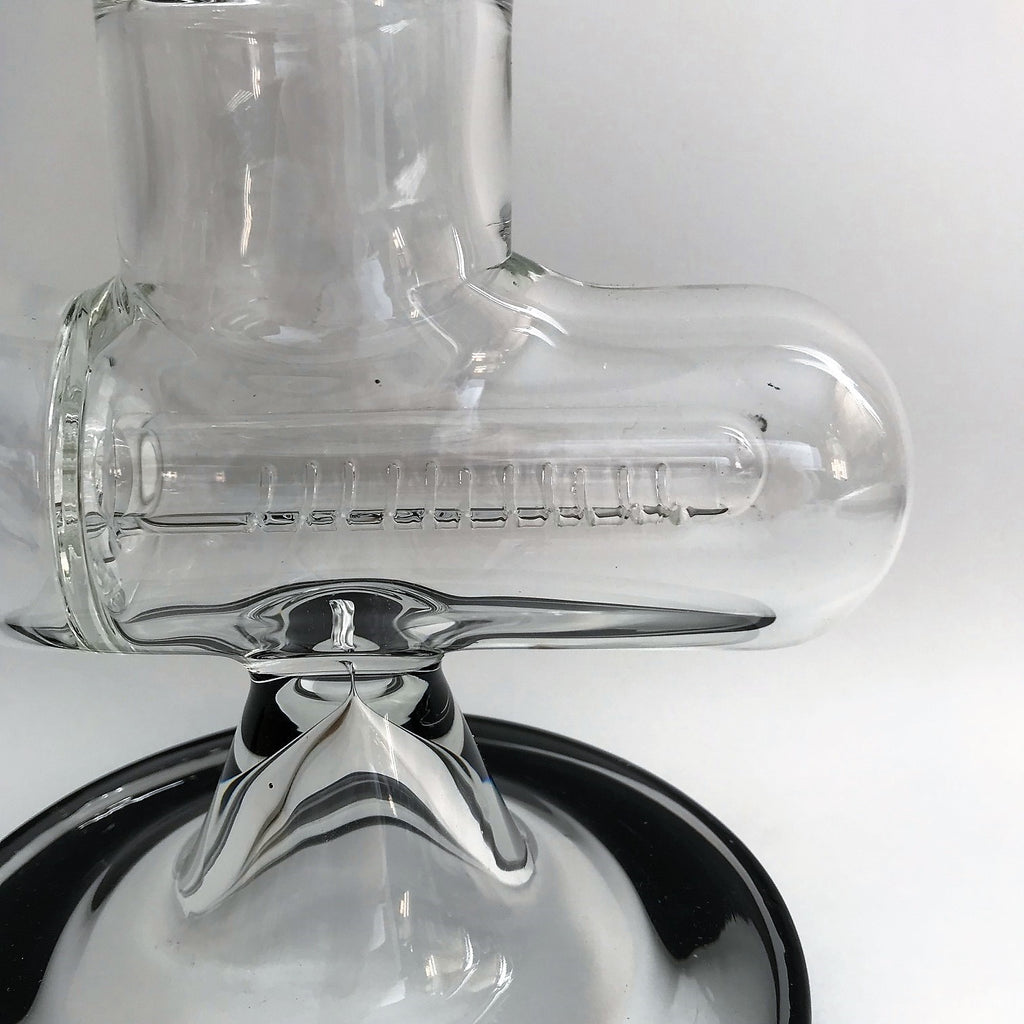 Diffused Inline Glass Bong 14" - Kings Pipes