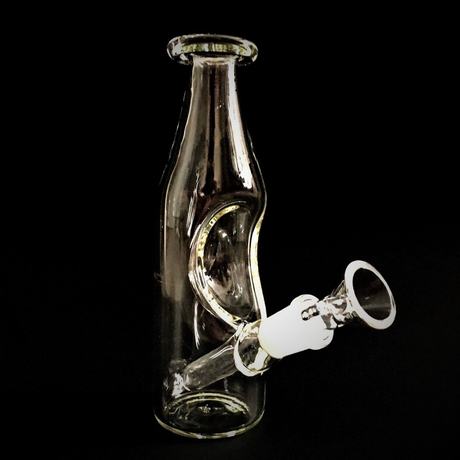 Sake Bottle Bubbler Bong - Kings Pipes