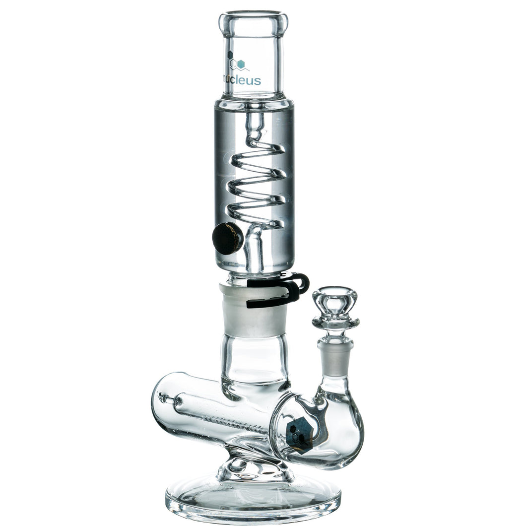 Nucleus Glycerin Coil Inline Perc Glass Bong - Kings Pipes