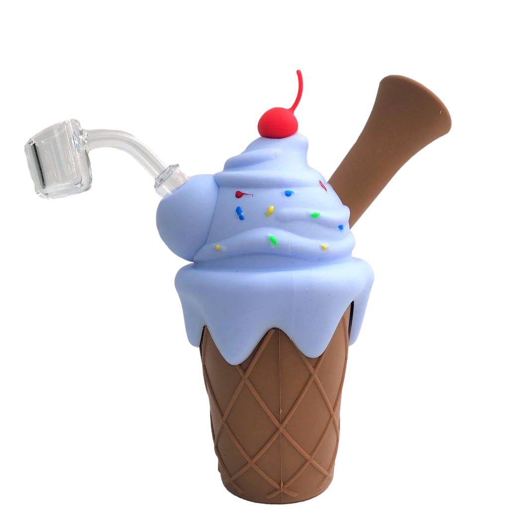 Ice Cream Sundae Silicone Dab Rig - Kings Pipes