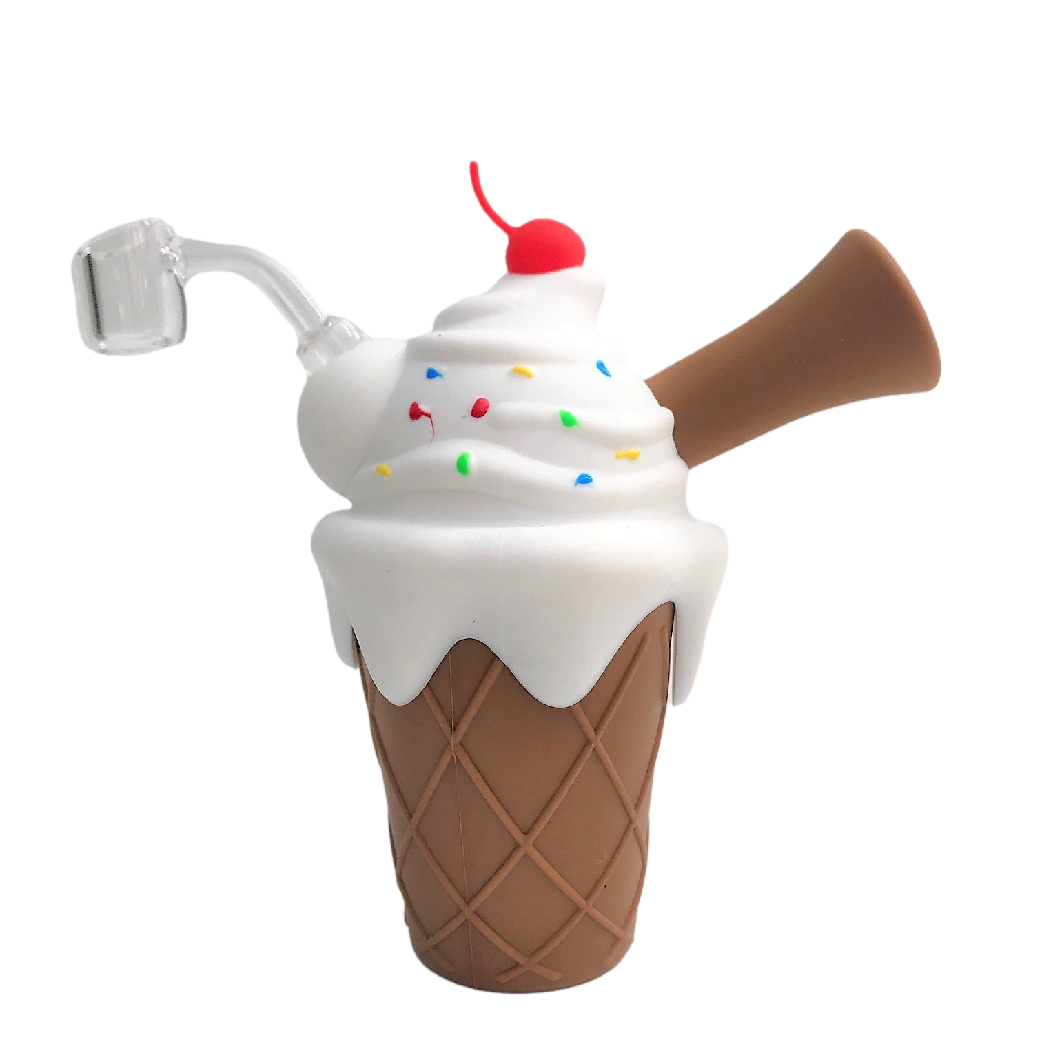 Ice Cream Sundae Silicone Dab Rig - Kings Pipes