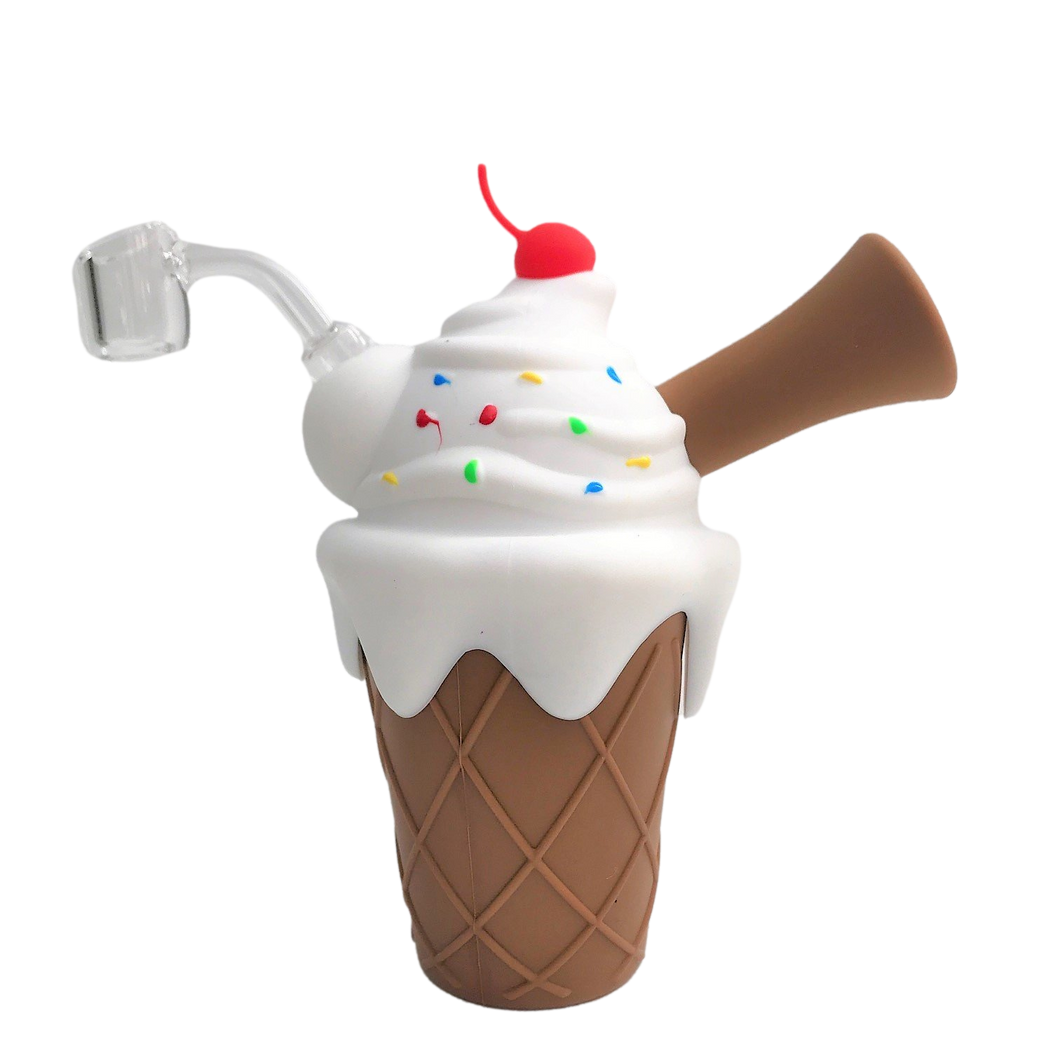 Ice Cream Sundae Silicone Dab Rig - Kings Pipes